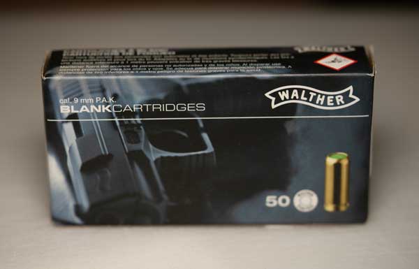 Blank Ammo 9mm PAK - MaxArmory