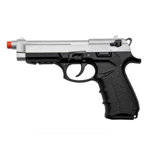 Zoraki 918 Blank Firing Gun Silver - Front Fire 9mm Blank Gun - MaxArmory