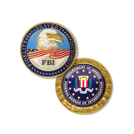 FBI Challenge Coin - MaxArmory
