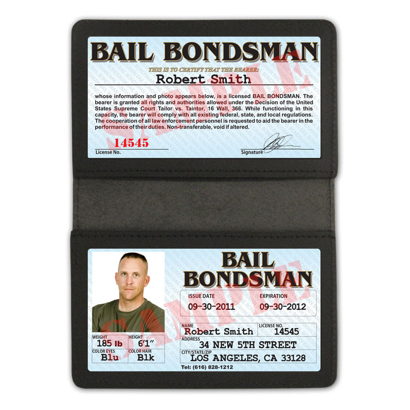 Bail Bondsman Folio (Leather Case Included) - Custom Made - MaxArmory