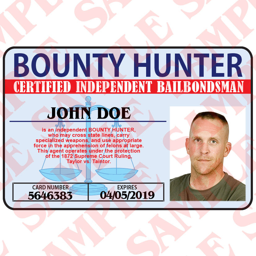 Bounty Hunter - Custom ID Card - MaxArmory