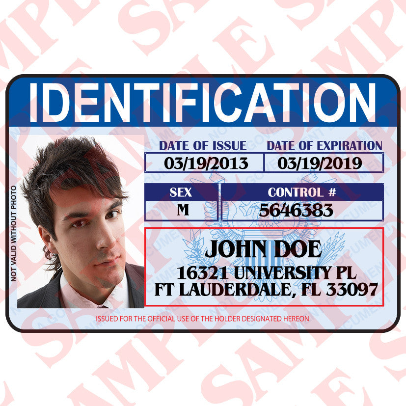 Identification - Custom ID Card - MaxArmory