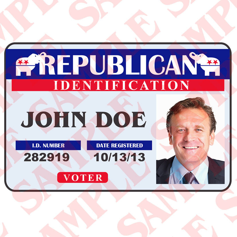 Republican - Custom ID Card - MaxArmory