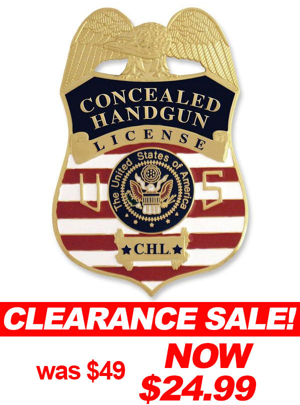 MX - Concealed Handgun License Badge - MaxArmory