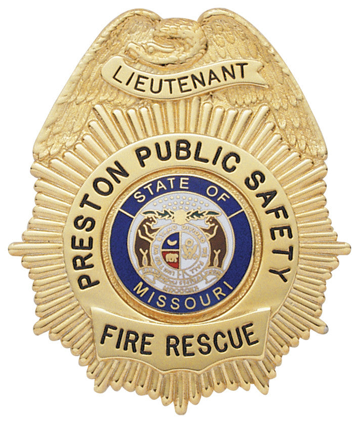 S223- Custom Engraved Badge - MaxArmory