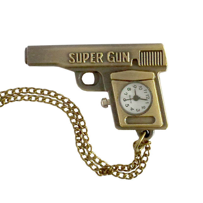 Pistol Pocket Watch - MaxArmory